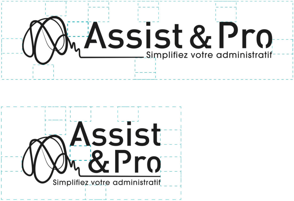 Découvrez le logo Assit & Pro - Amélia Gaborit designer graphique